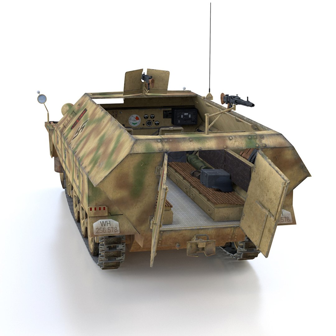 Sd Kfz 1 Ausf 3D Model - TurboSquid 1374084