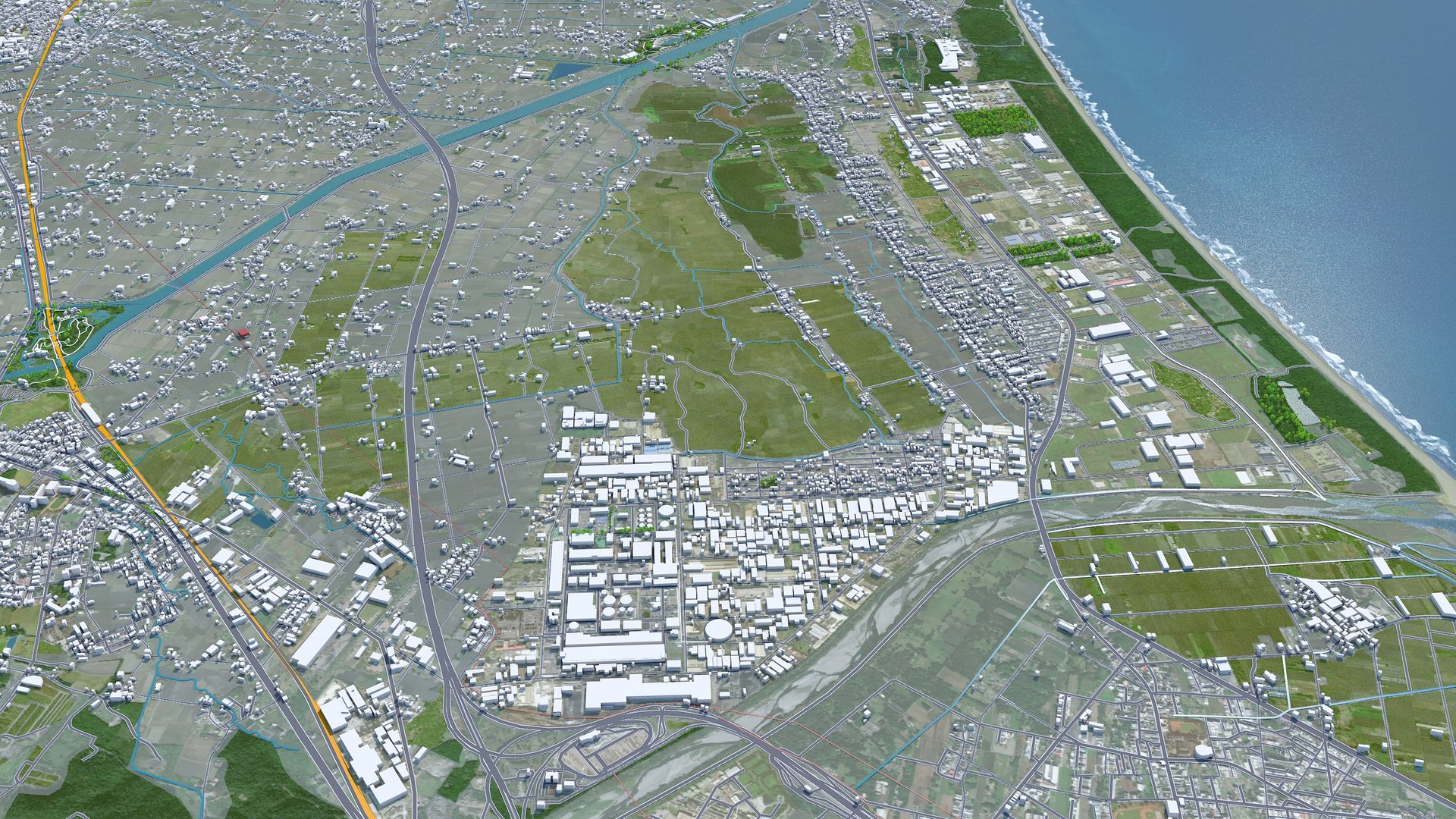 Yilan Full County Taiwan 3D Model - TurboSquid 2042551