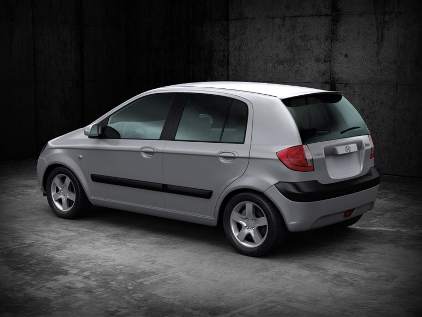 Hyundai Getz 3d Max