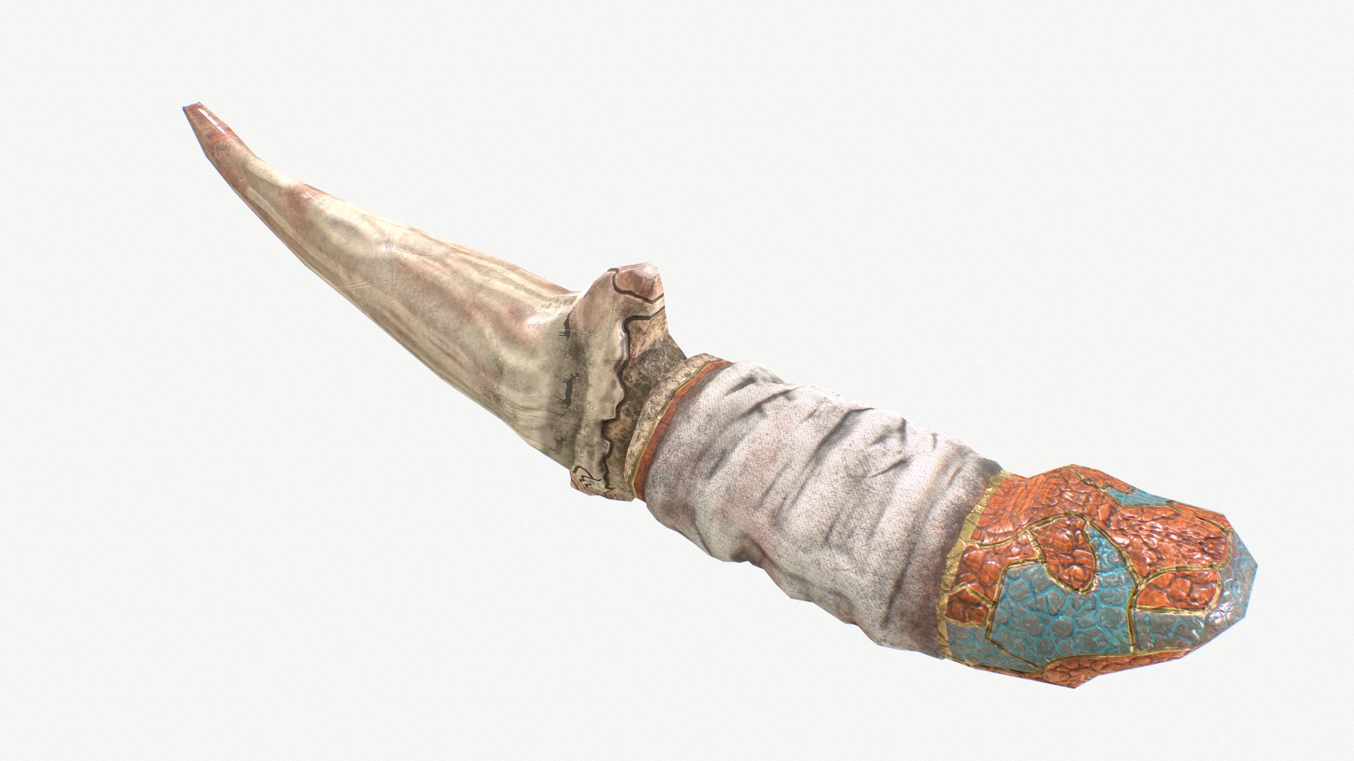 3D Bone Knife - TurboSquid 1712142
