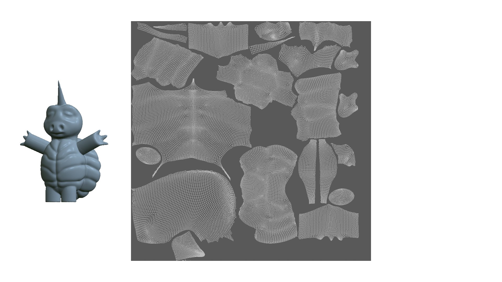 3D Unicorn Turtle - TurboSquid 2215972