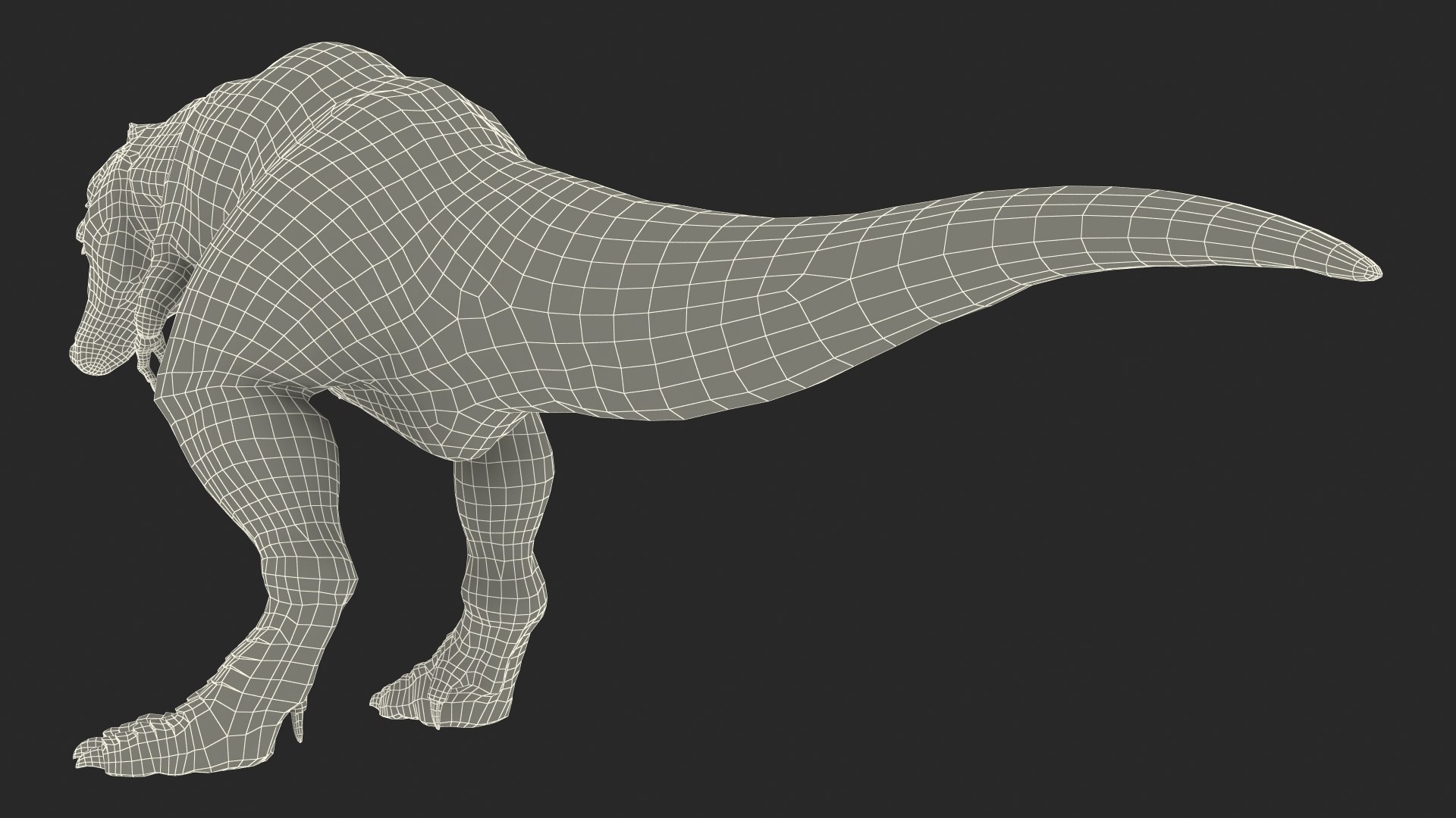 T Rex Roar Pose 3D Model - TurboSquid 2099257
