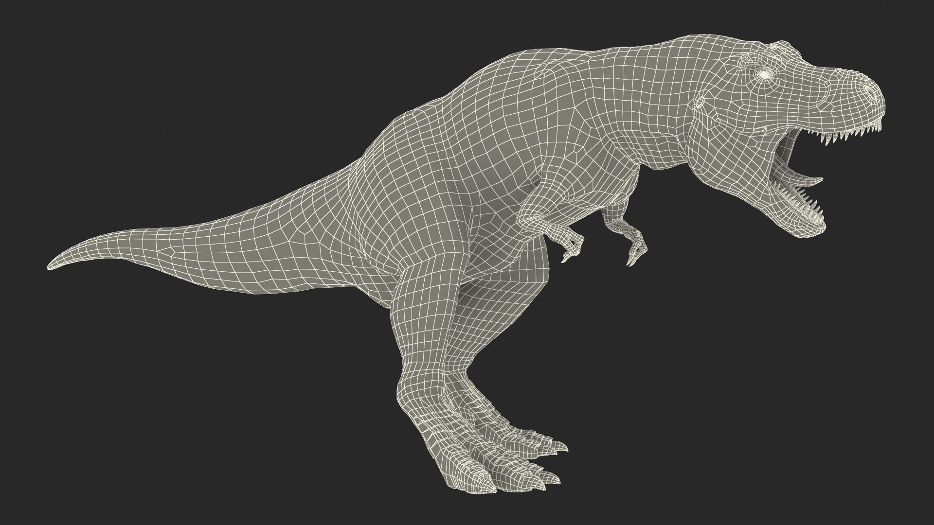 T Rex Roar Pose 3D Model - TurboSquid 2099257