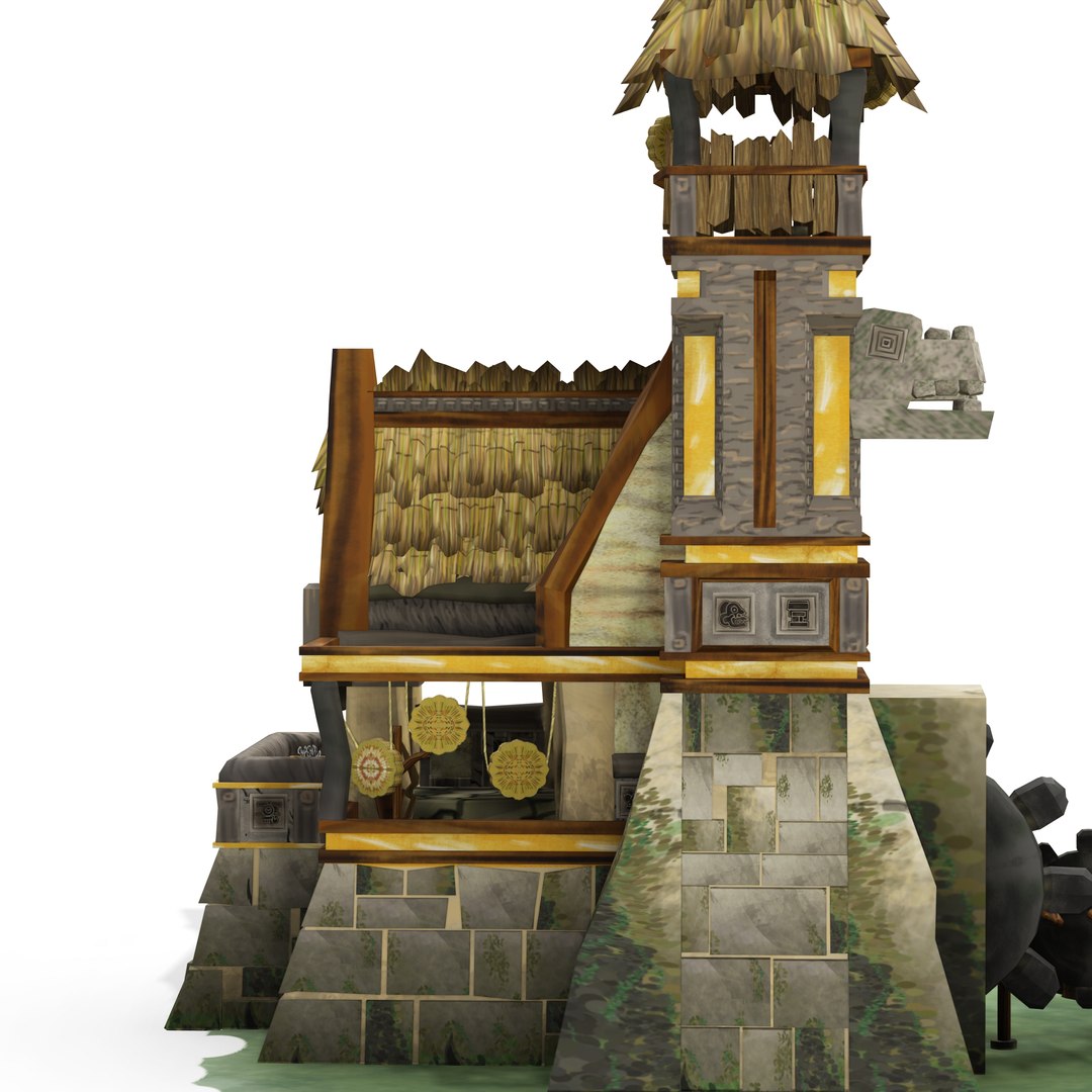 3D CASTLE Archery TOWER WAR MEDIEVAL MIDDLE AGES PEASANT KING - TurboSquid 2192906