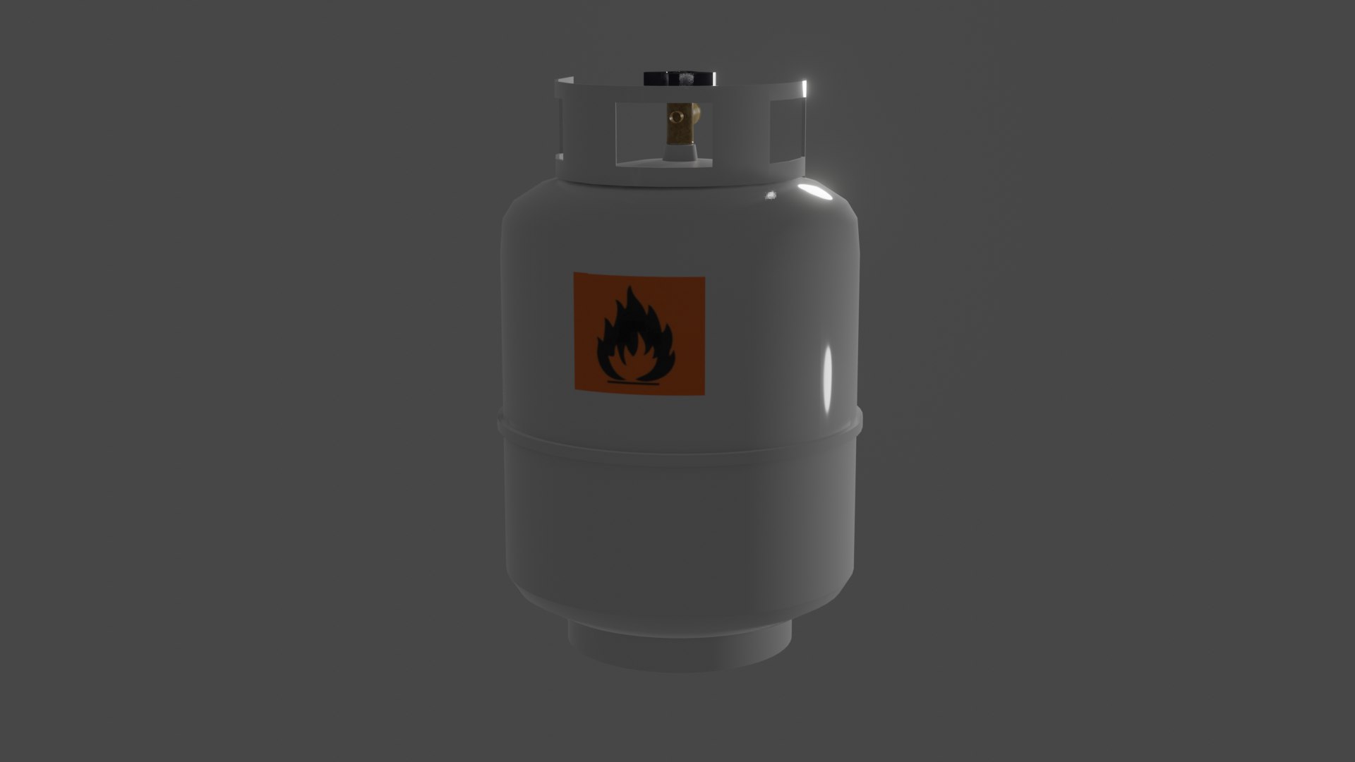 3D Propane Tank Model - TurboSquid 1432324