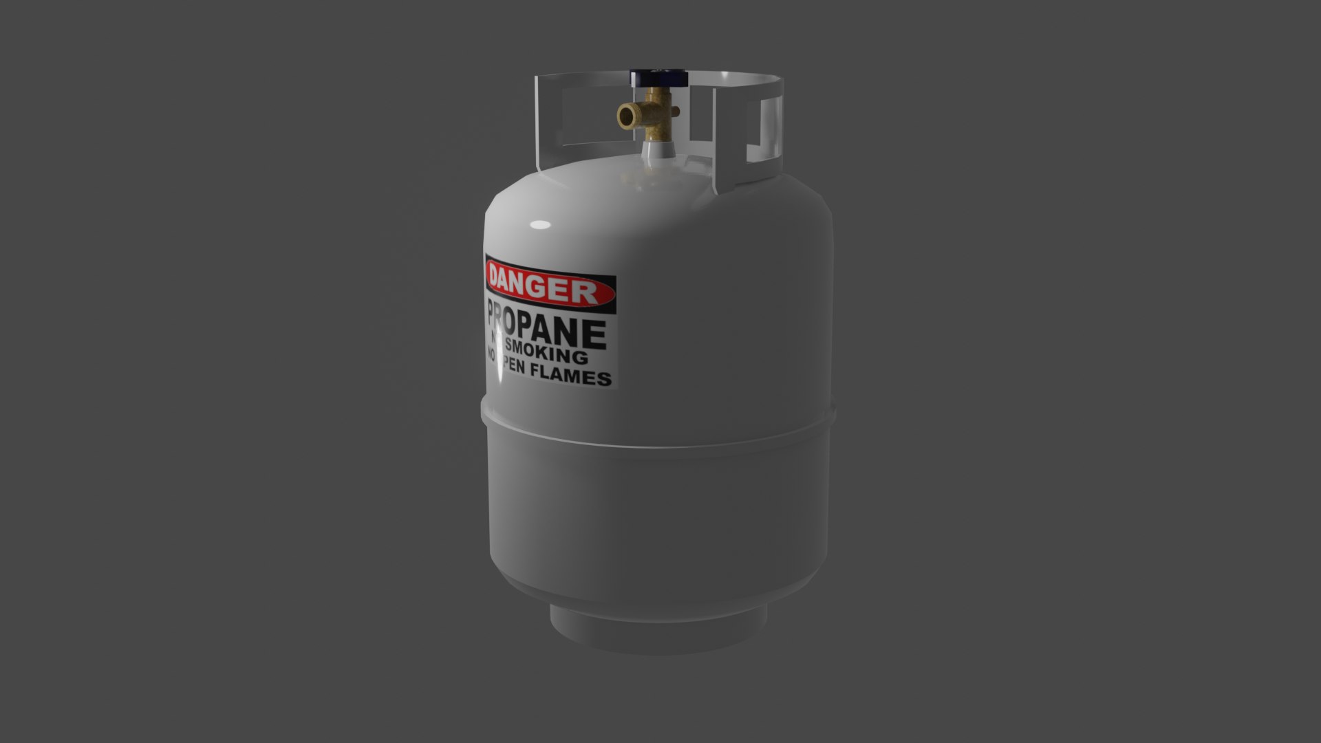 3D Propane Tank Model - TurboSquid 1432324