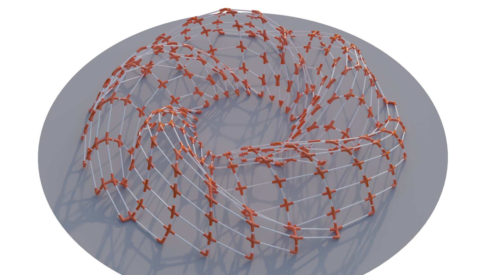 Twisted Torus Playground Climber 04 Model - TurboSquid 2258048