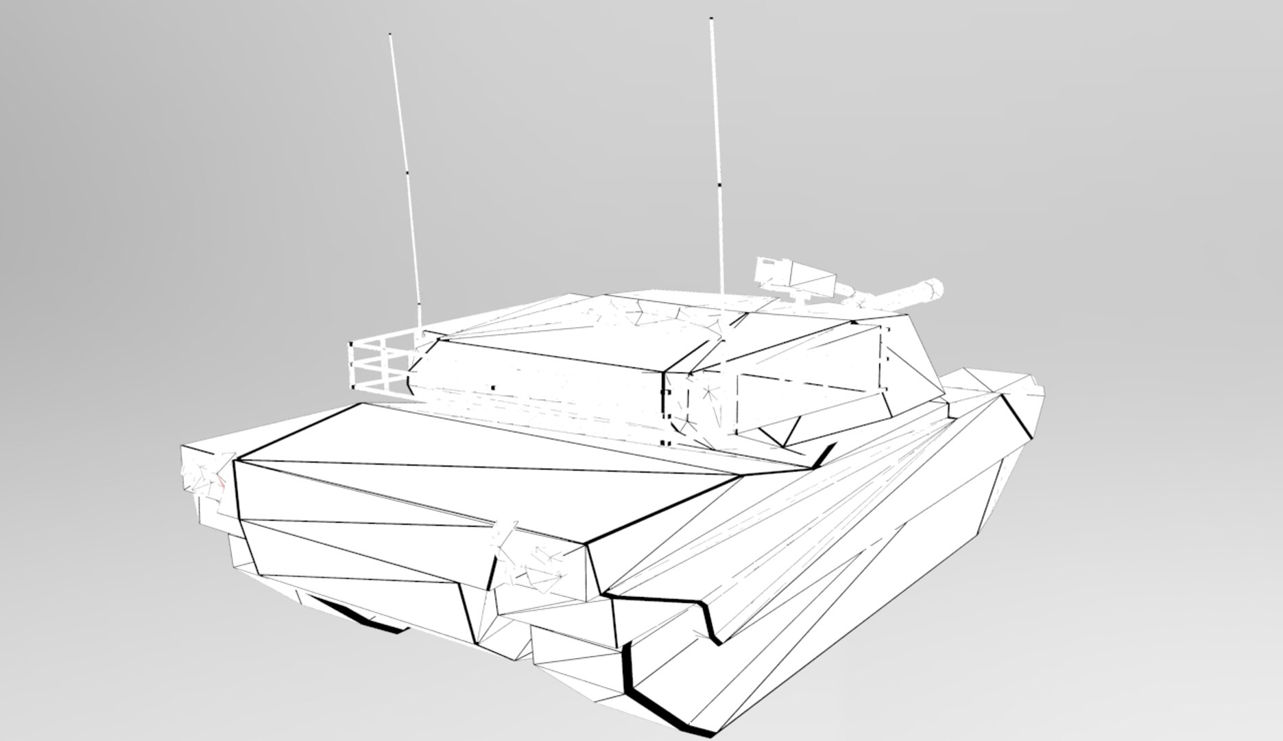 3d Model Tank