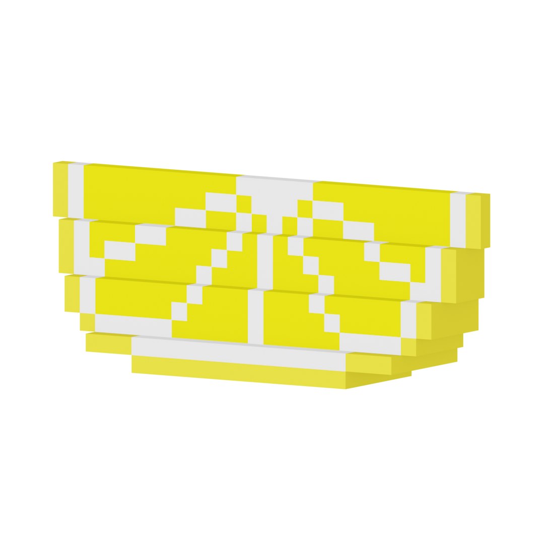 3D Lemon low poly voxel art model - TurboSquid 1819191