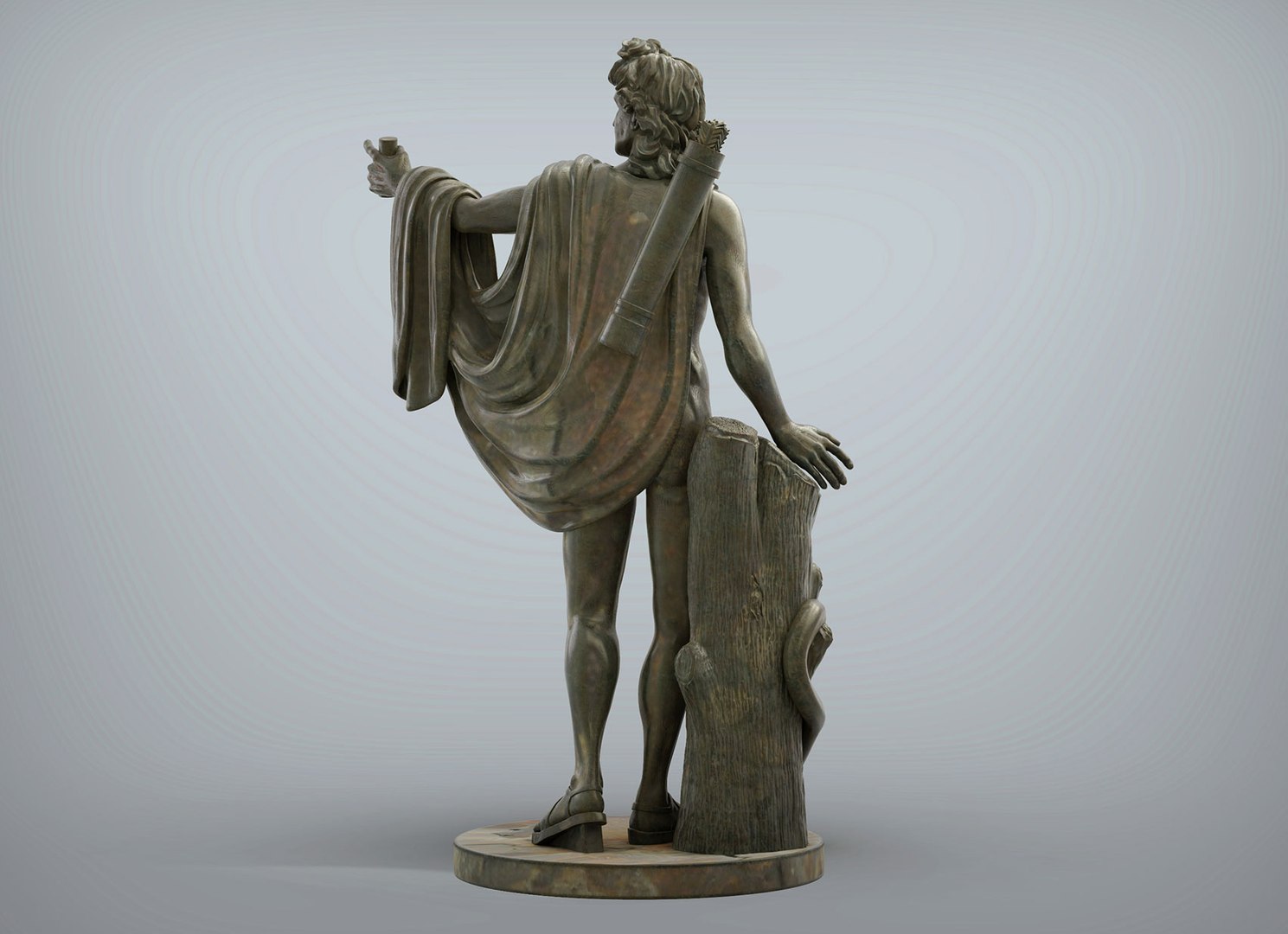 Apollo Greek Roman Print Model - TurboSquid 1652731