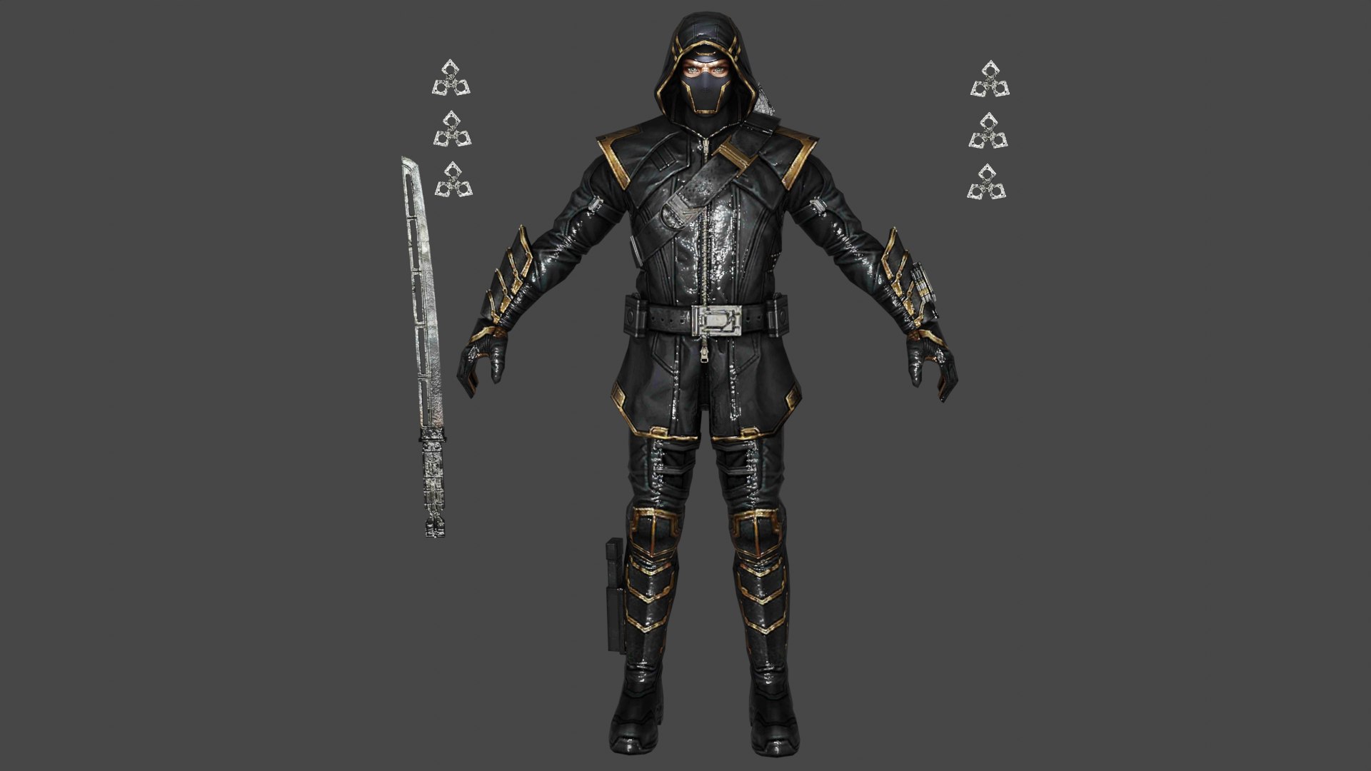 Ronin 3D Model - TurboSquid 2285182