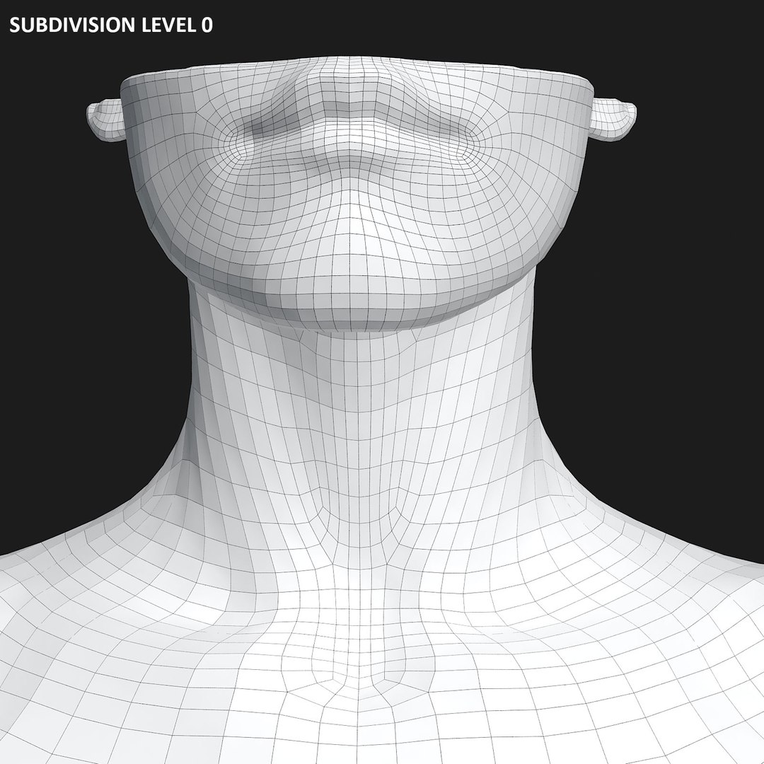 mannequin plastic skin 3d model