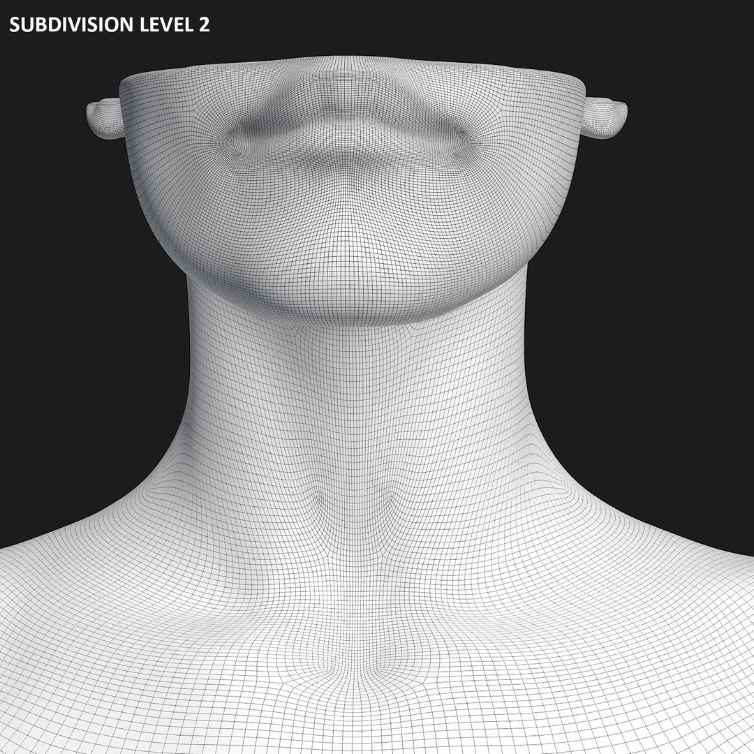 mannequin plastic skin 3d model