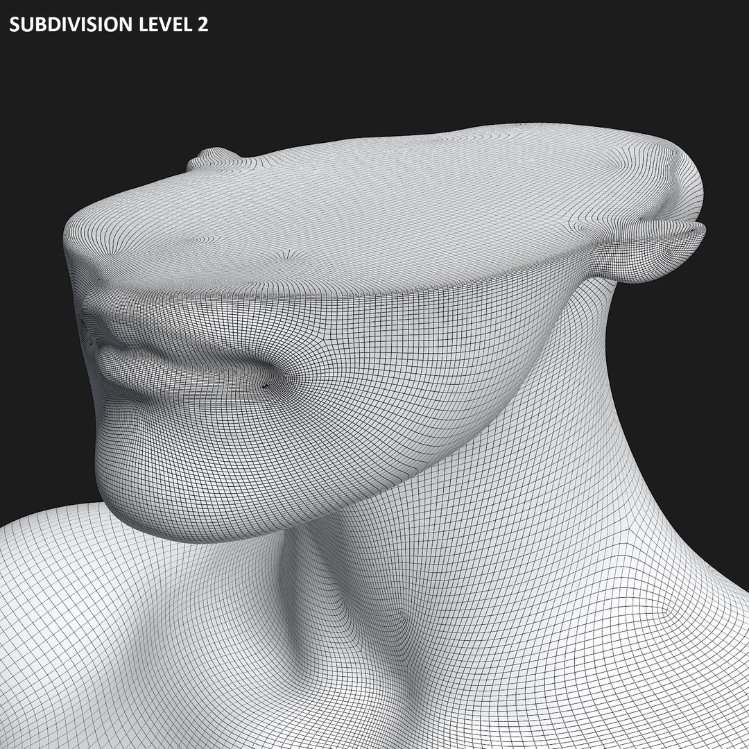 mannequin plastic skin 3d model