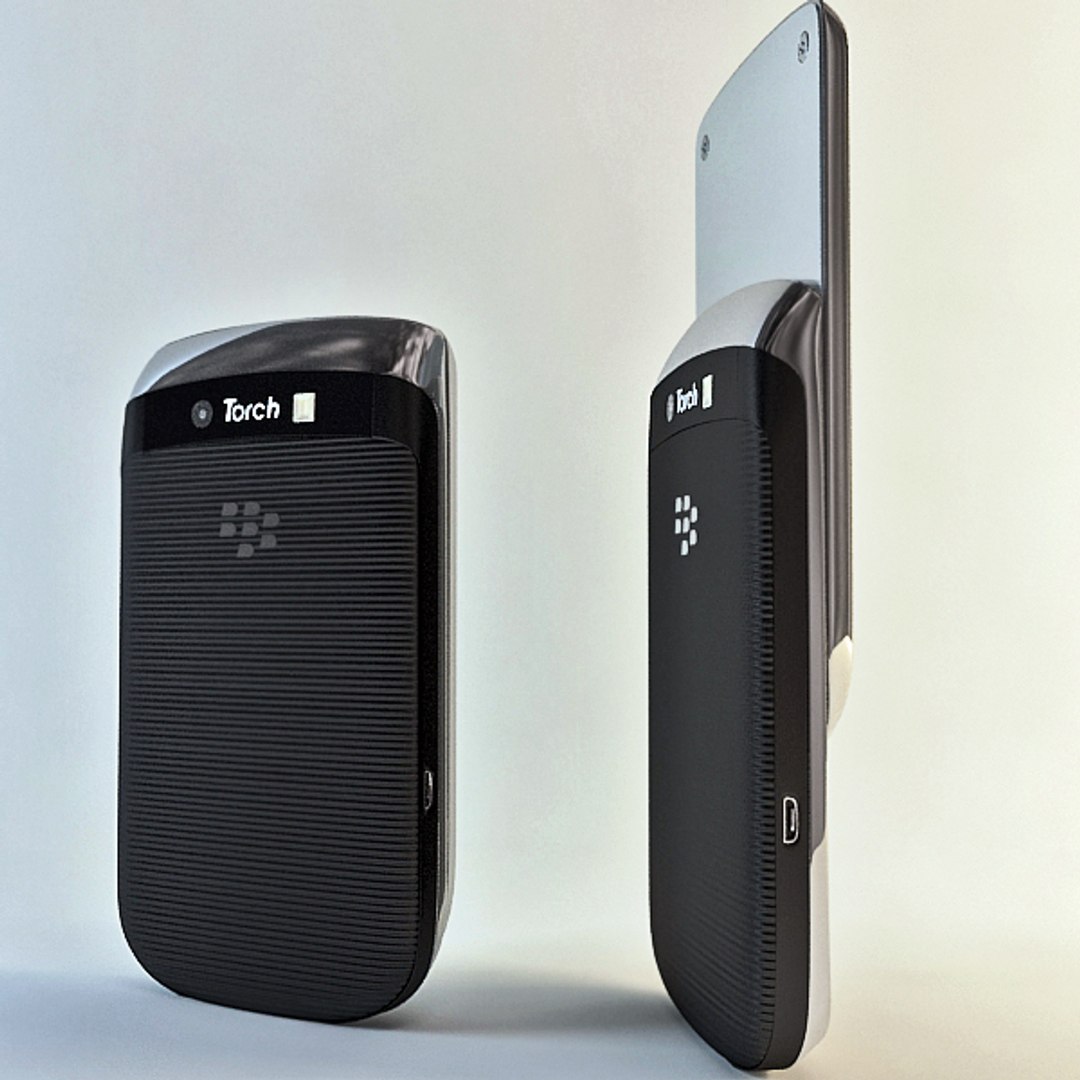 blackberry torch 9800 3d 3ds