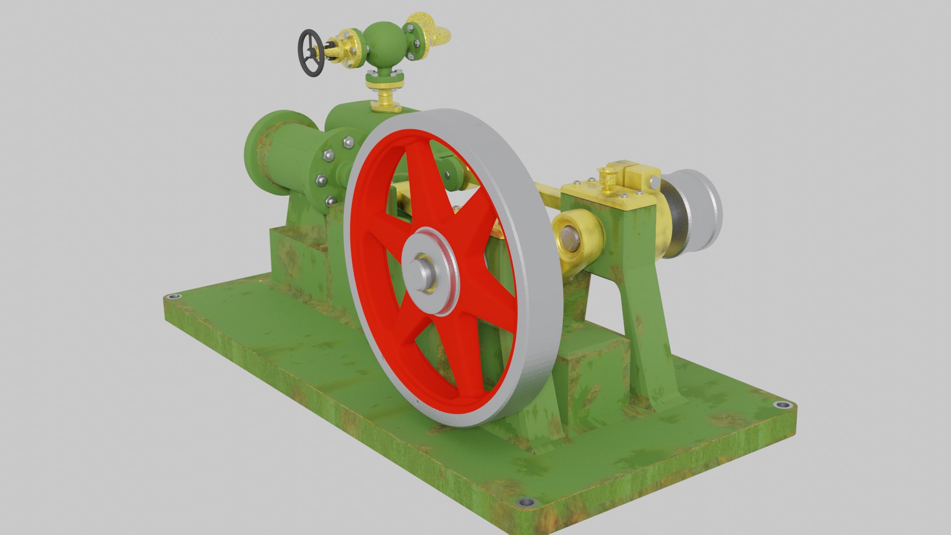 3D Stuart Steam Engine Model - TurboSquid 1770565