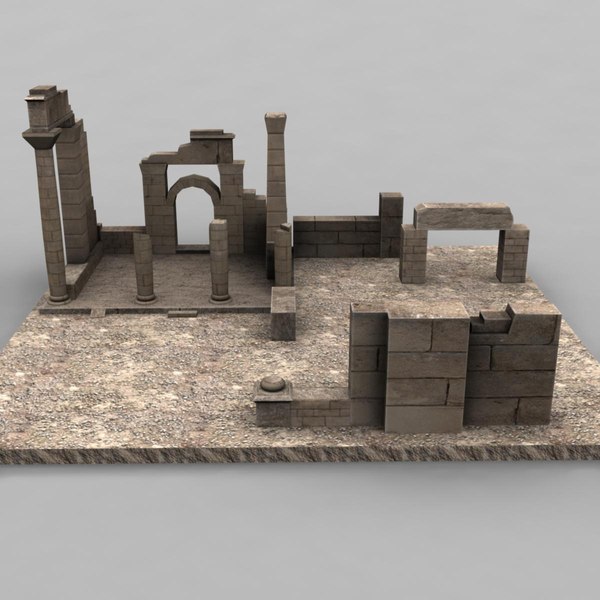 Ancient Ruins 3D Models for Download | TurboSquid