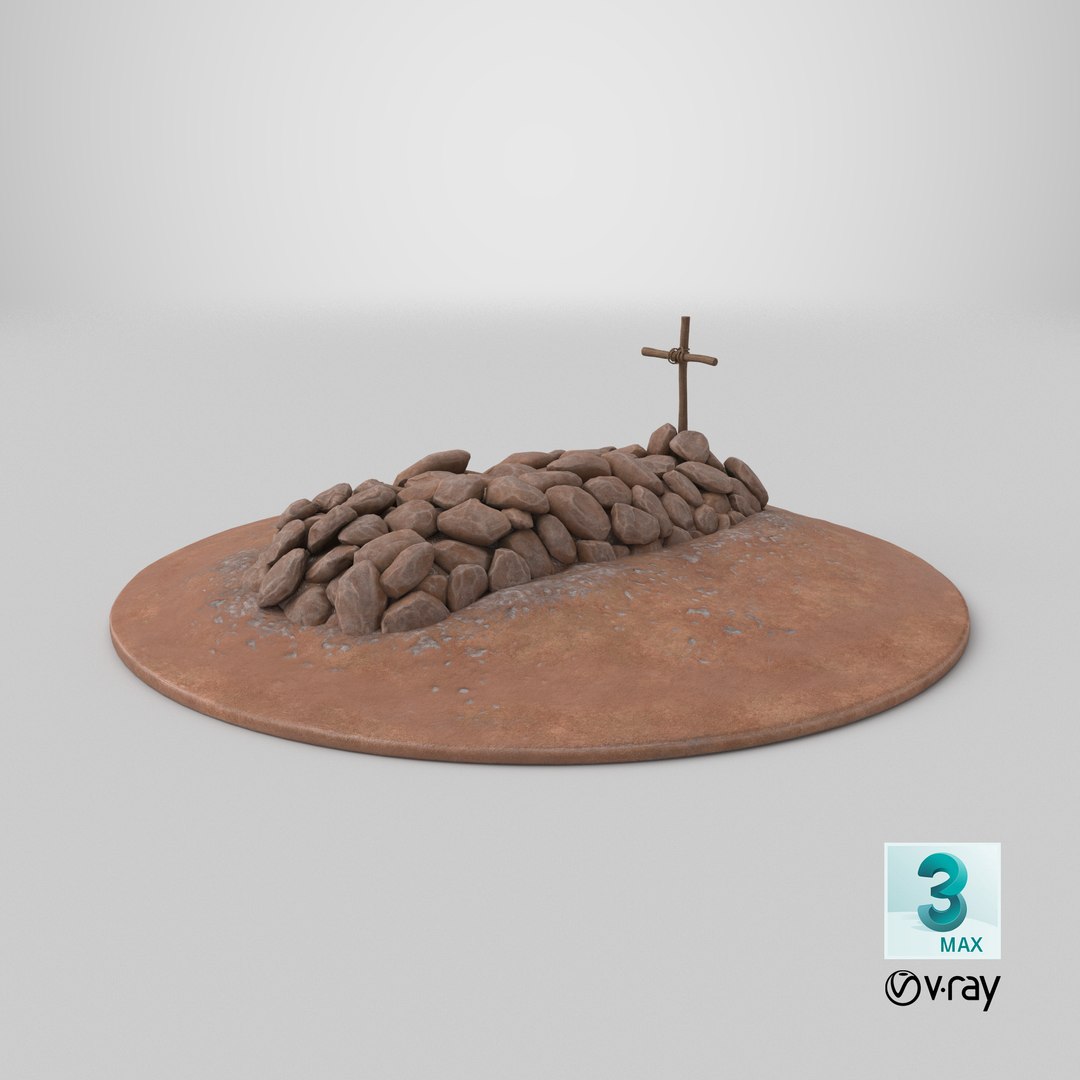 Grave 3D Model - TurboSquid 1853731