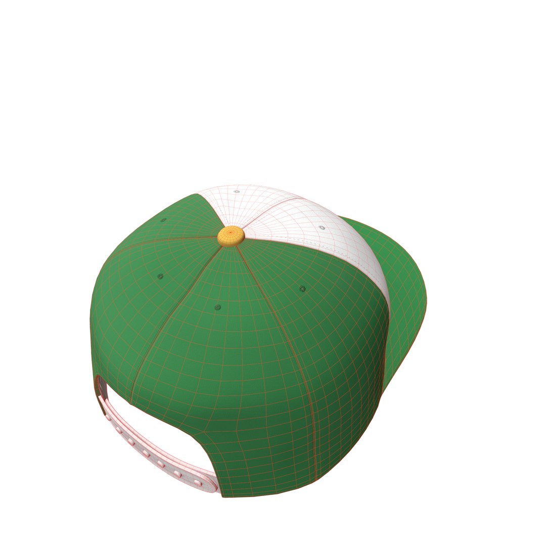 Cap Snapback 3D Model - TurboSquid 1641187