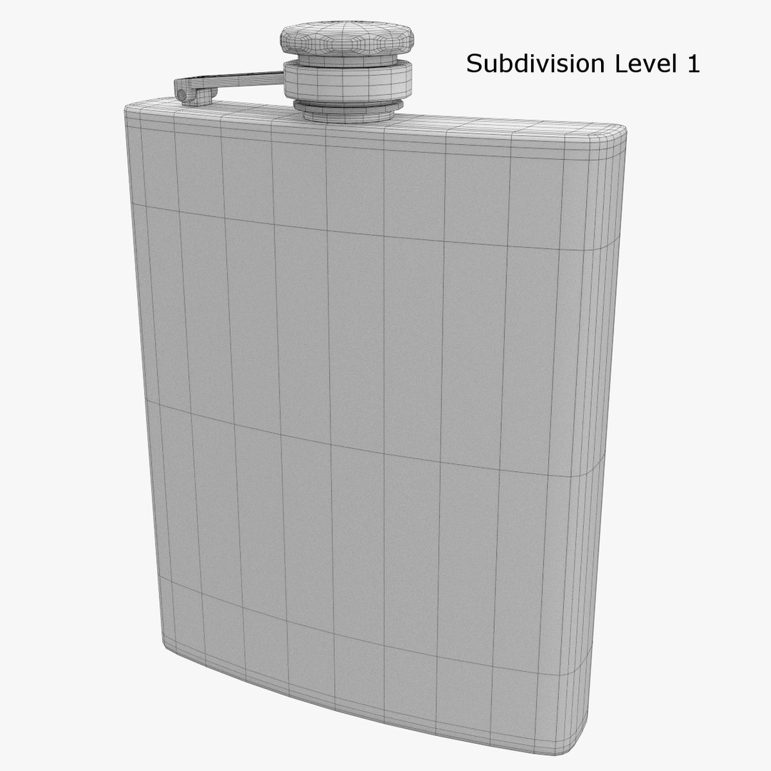 Flask 3d Model