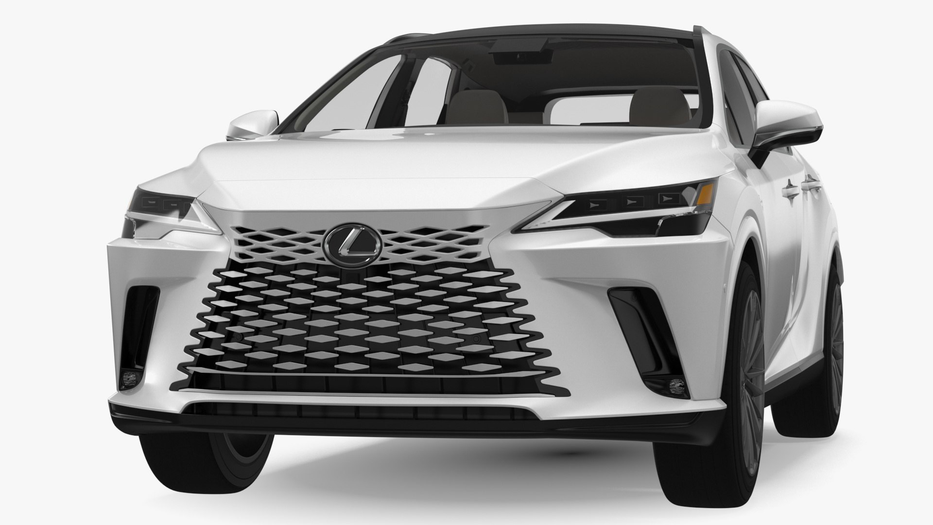 3D Lexus RX 350 2023 Luxury SUV White - TurboSquid 2040952