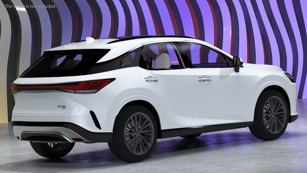 modelo 3d Lexus RX 350 2023 SUV de lujo Blanco - TurboSquid 2040952