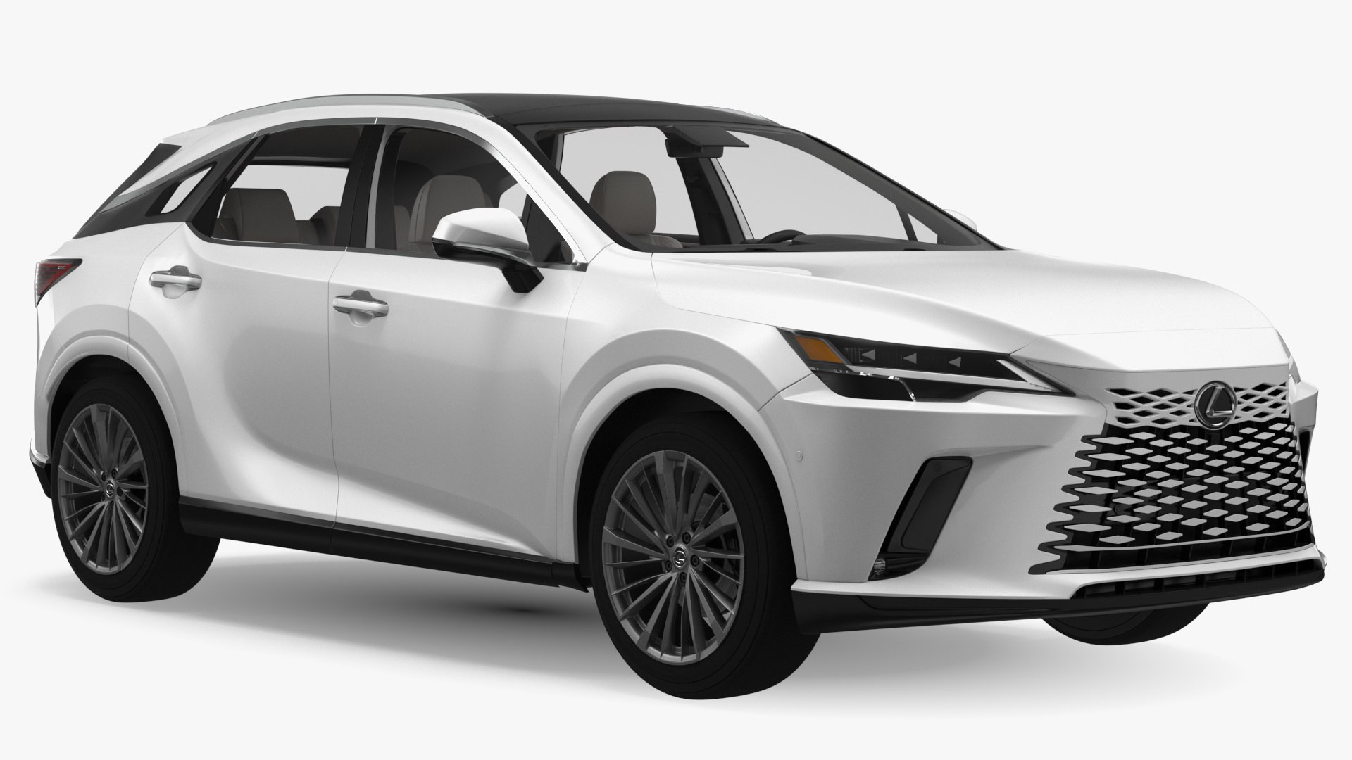 3D Lexus RX 350 2023 Luxury SUV White - TurboSquid 2040952