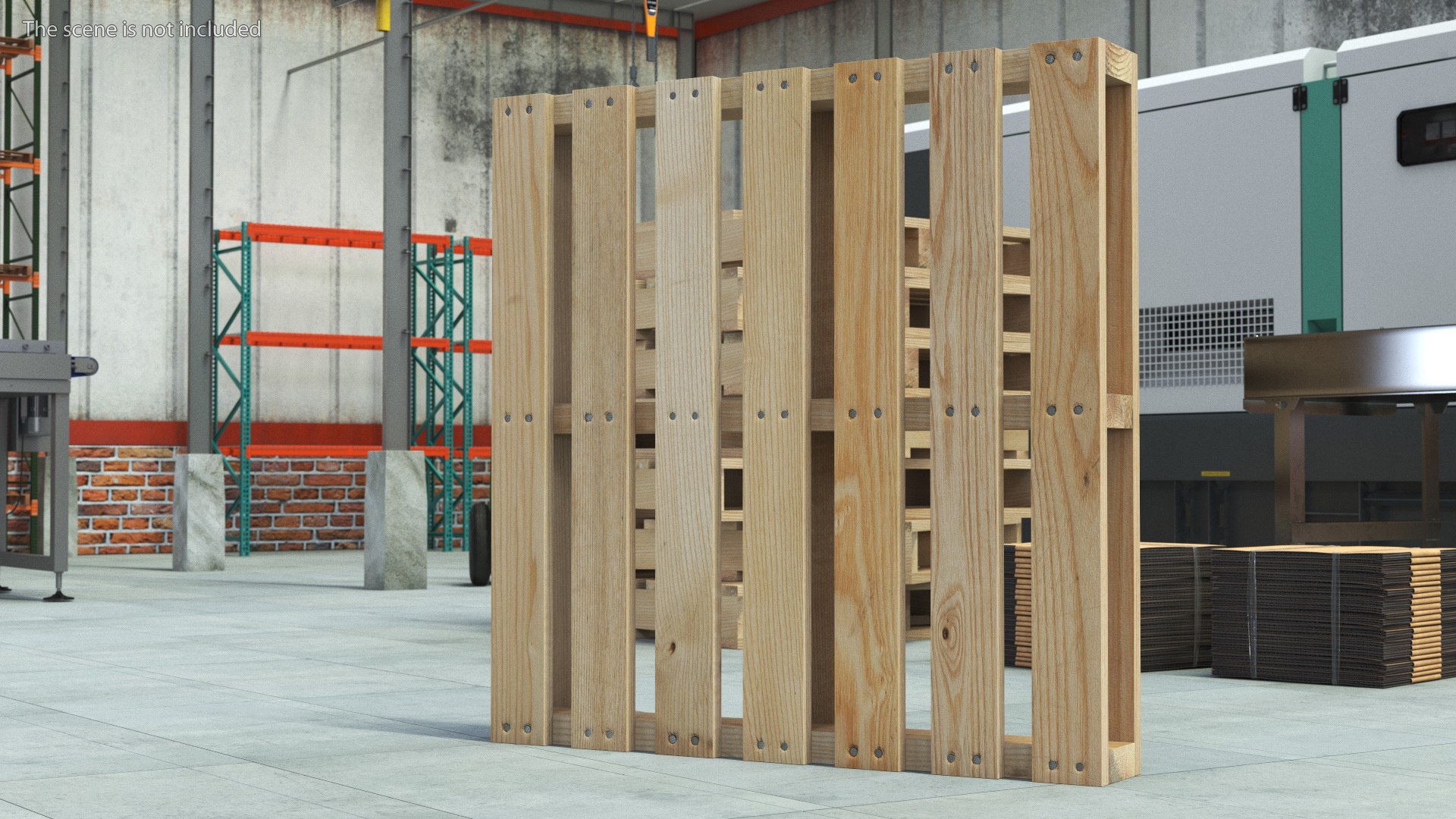 Hard Wood Pallet 3D Model - TurboSquid 2131653