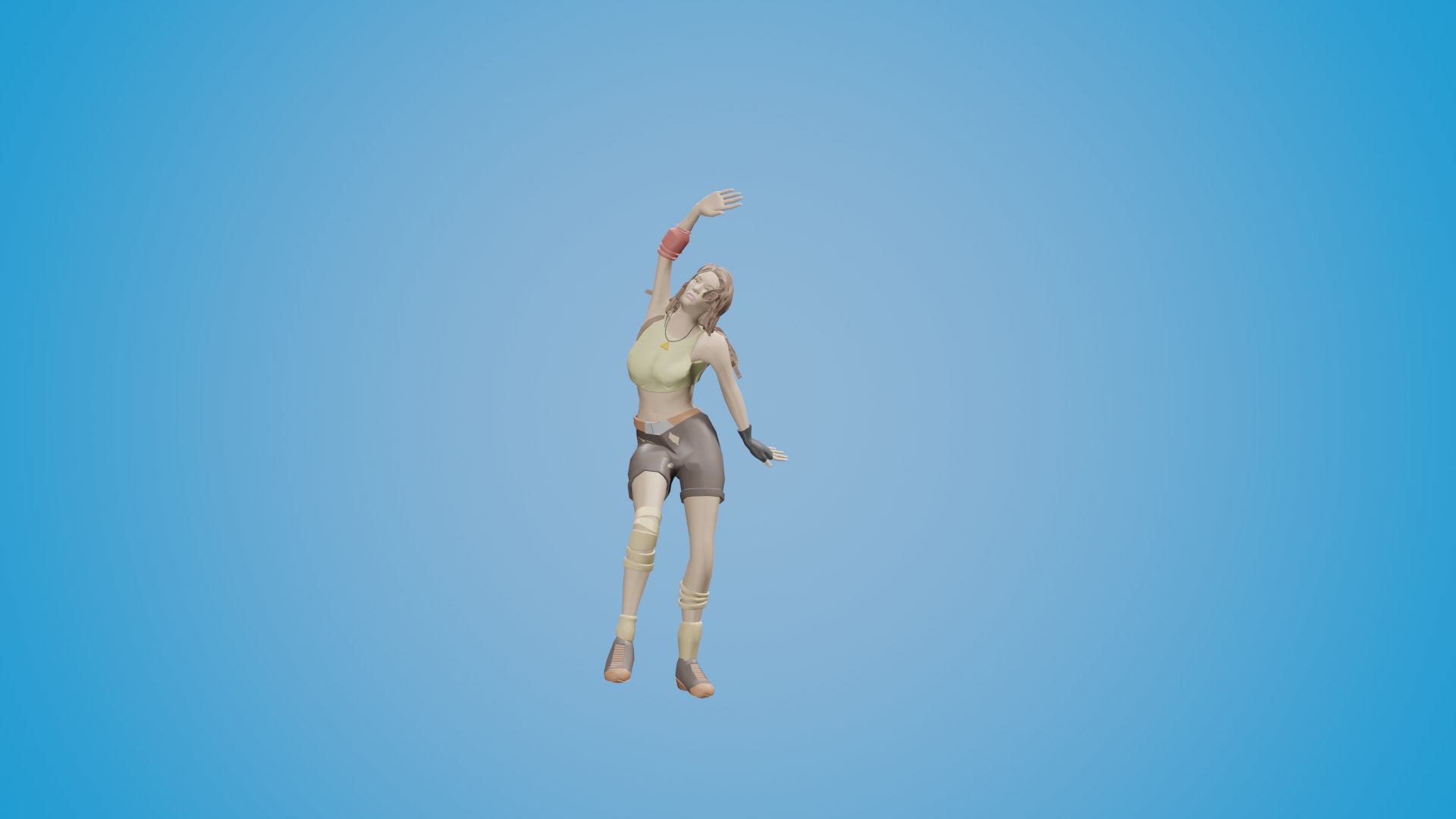 3D model Dance Animation 7 with Female Character - TurboSquid 1916381