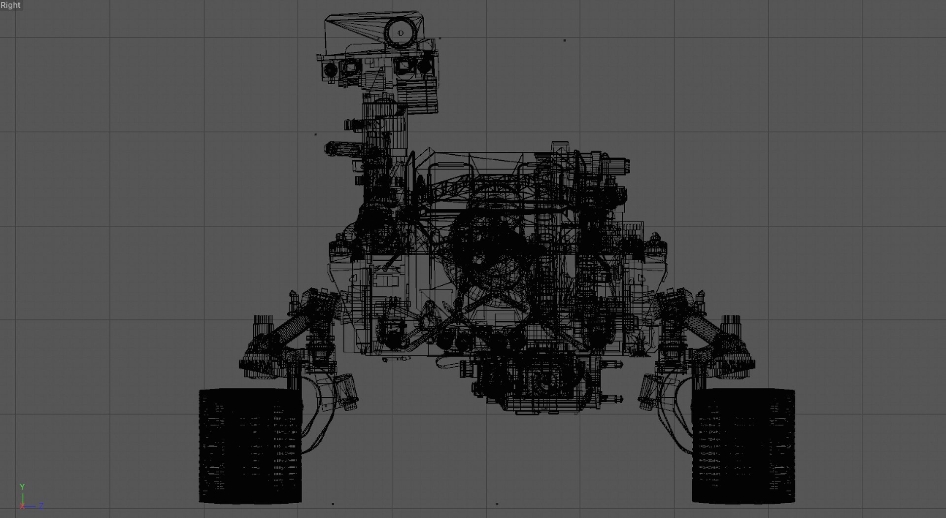 3D Curiosity Rover Perseverance Mars Rover Model - TurboSquid 2105296