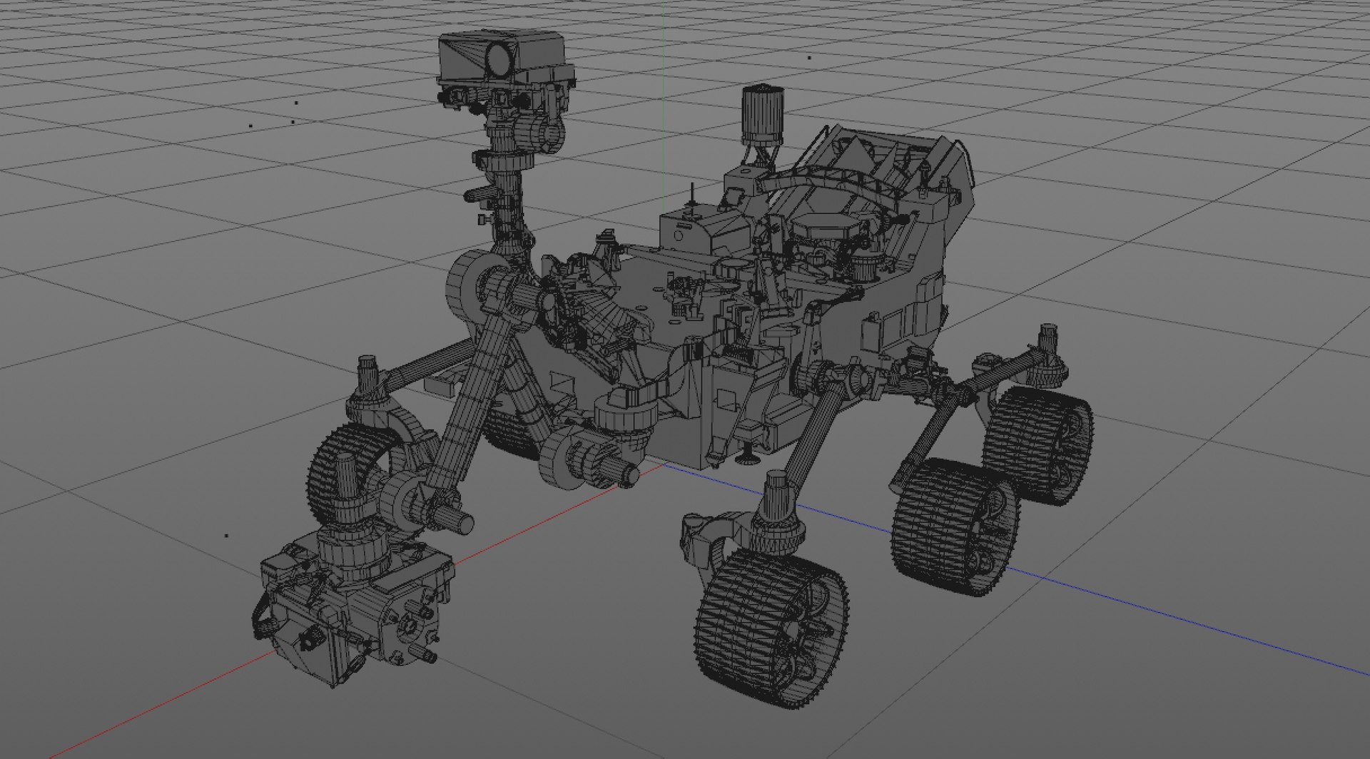 3D Curiosity Rover Perseverance Mars Rover Model - TurboSquid 2105296
