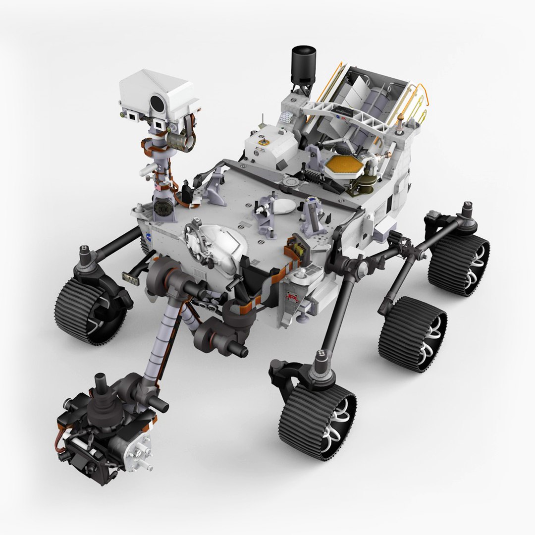 3D Curiosity Rover Perseverance Mars Rover model - TurboSquid 2105296