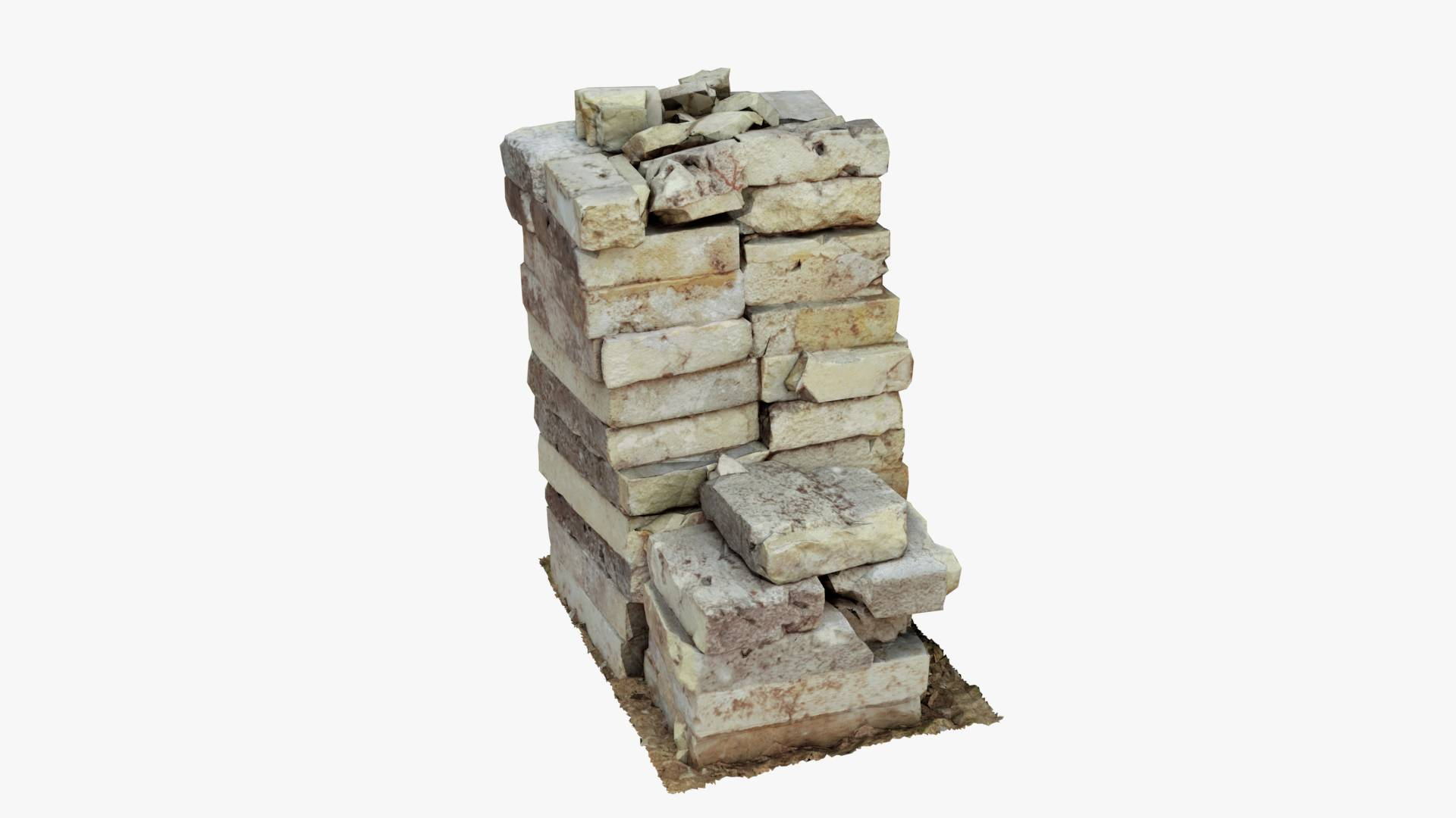 Limestone Stone 3D Model - TurboSquid 1692102