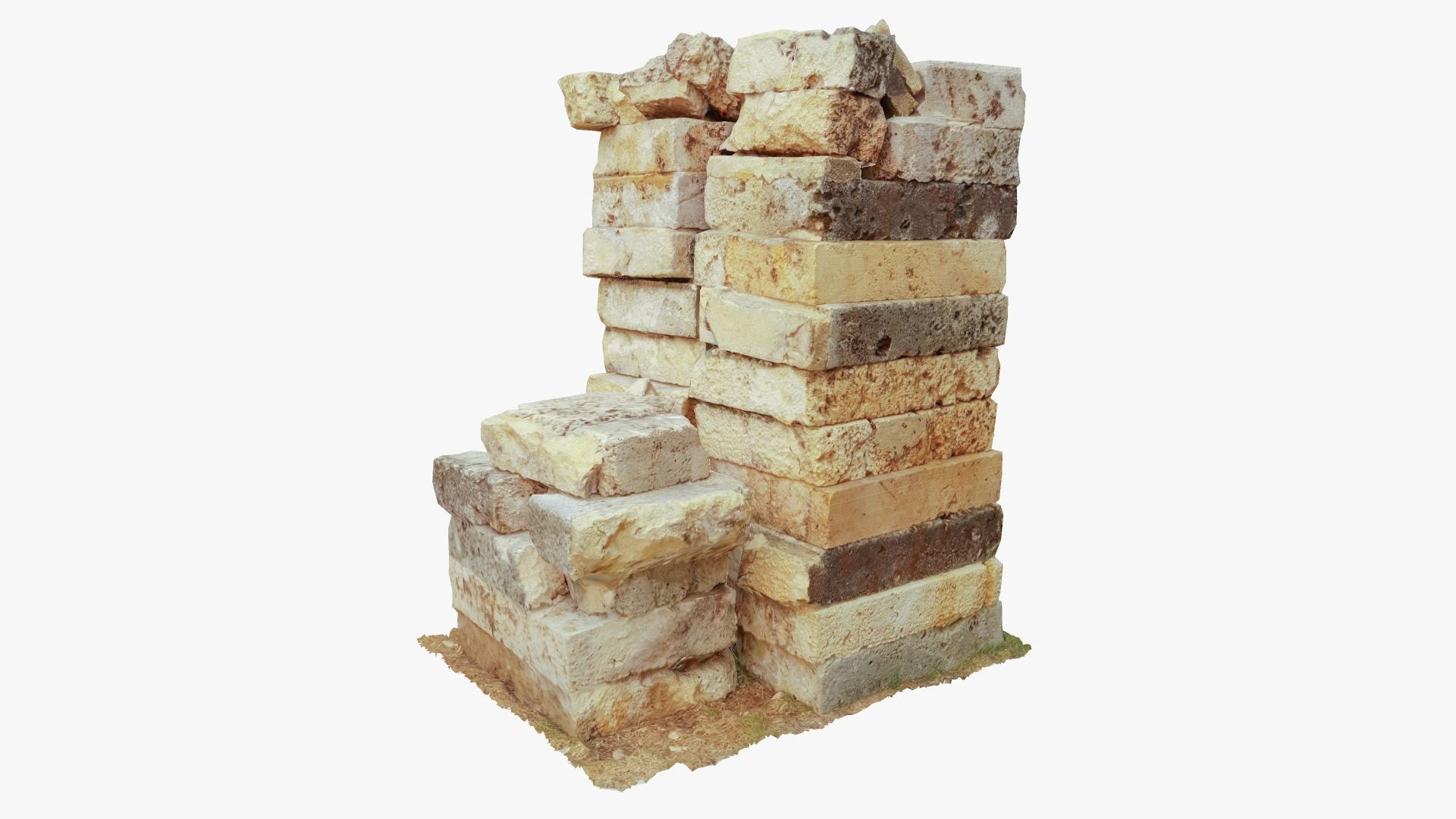 Limestone Stone 3D Model - TurboSquid 1692102