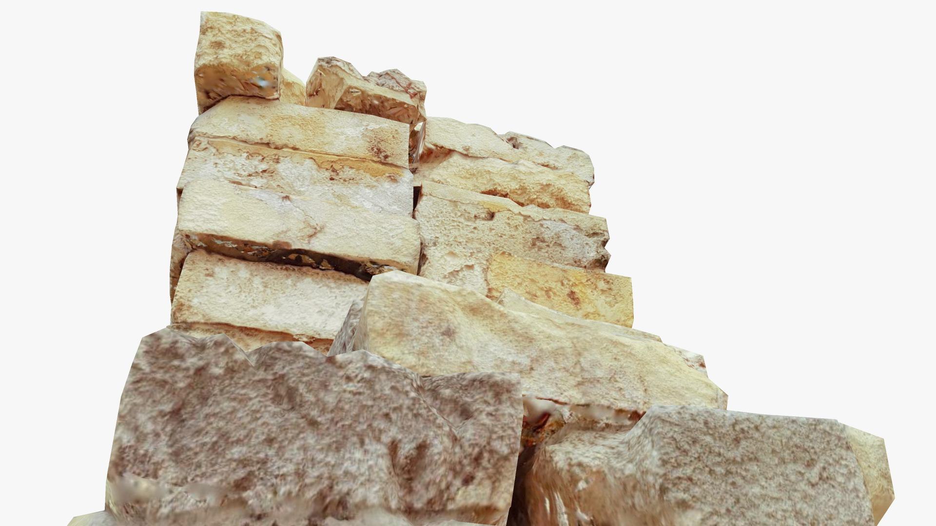 Limestone Stone 3D Model - TurboSquid 1692102