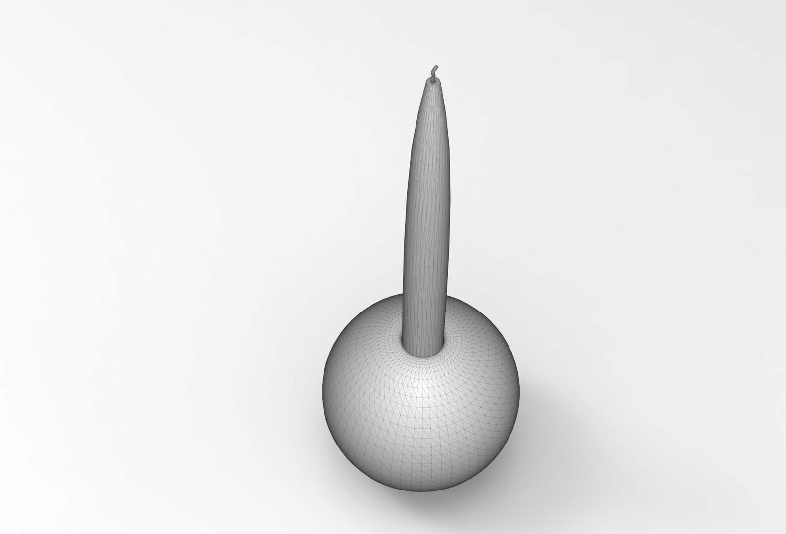 3D Bally Candlestick - TurboSquid 2258443