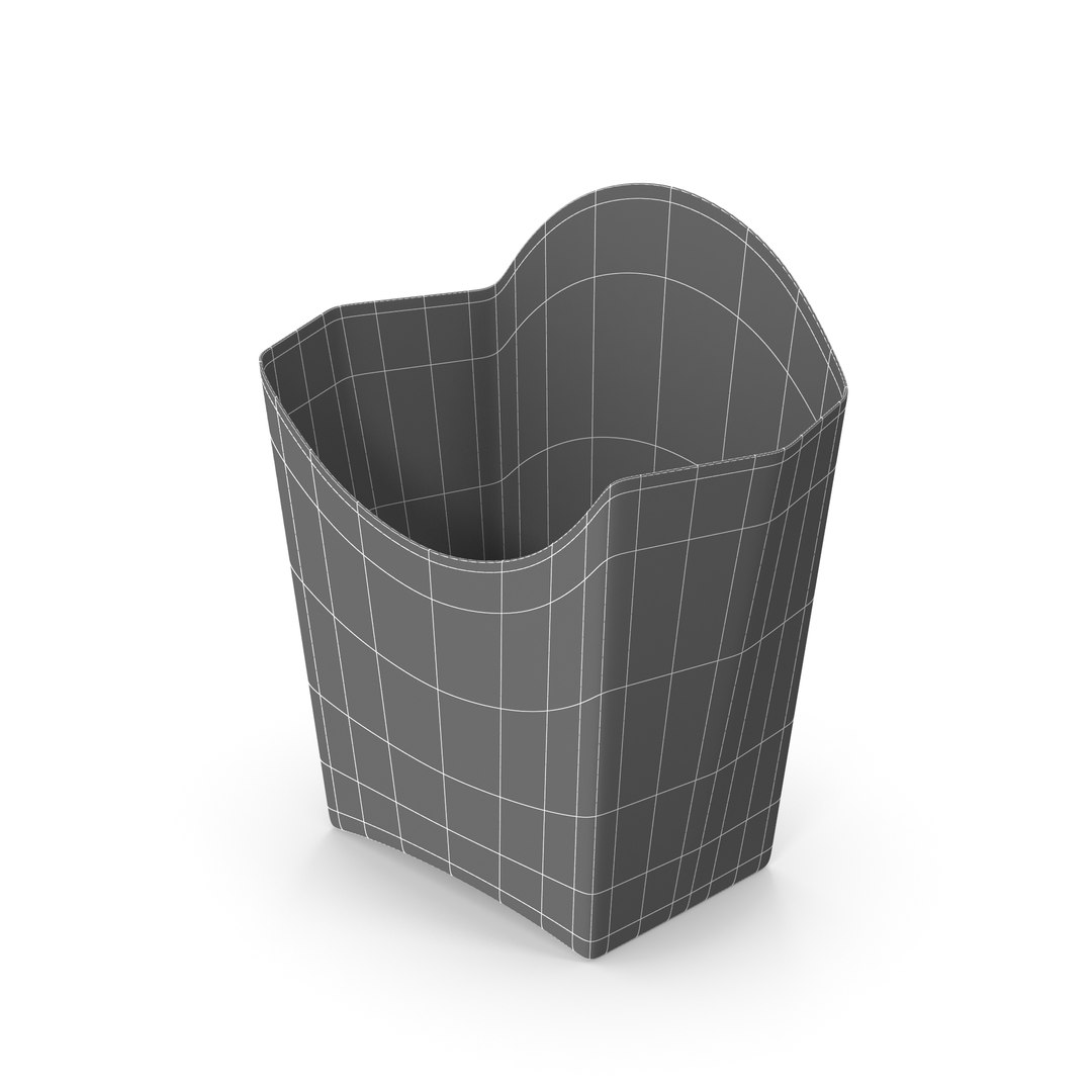 French Fries Box 3D Model - TurboSquid 2058144