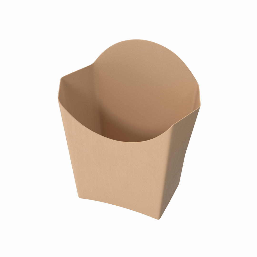 French Fries Box 3D Model - TurboSquid 2058144