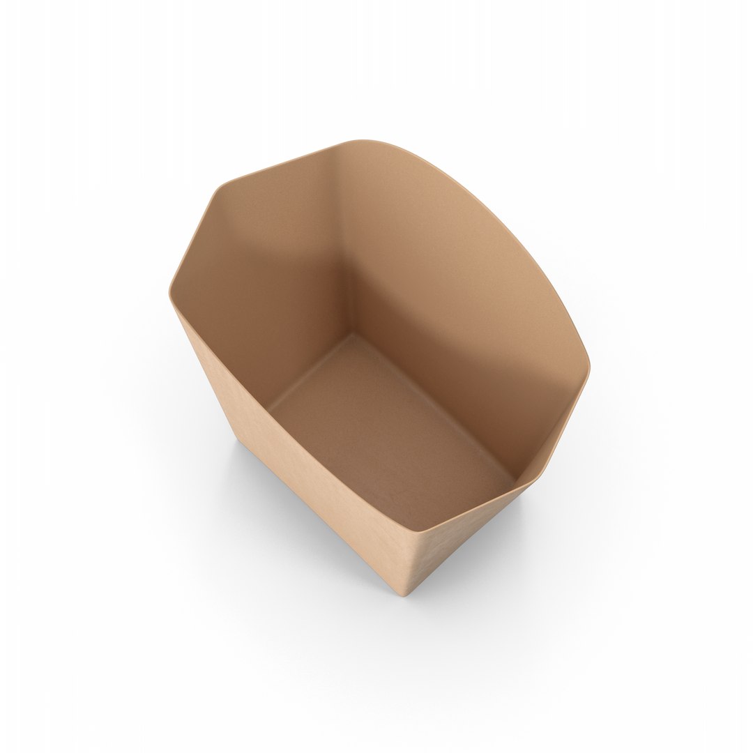 French Fries Box 3D Model - TurboSquid 2058144