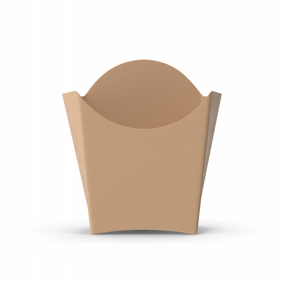 French Fries Box 3D Model - TurboSquid 2058144