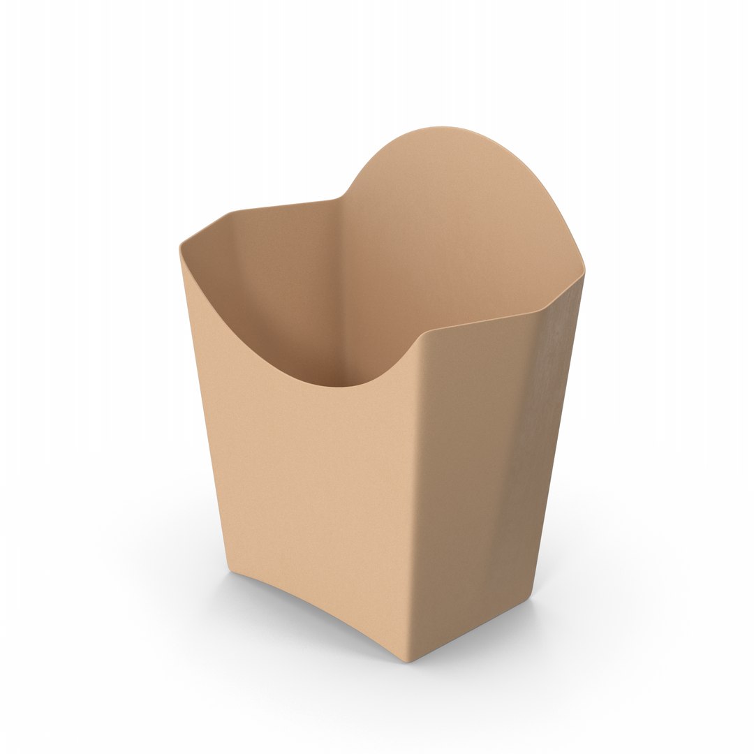 French Fries Box 3D Model - TurboSquid 2058144
