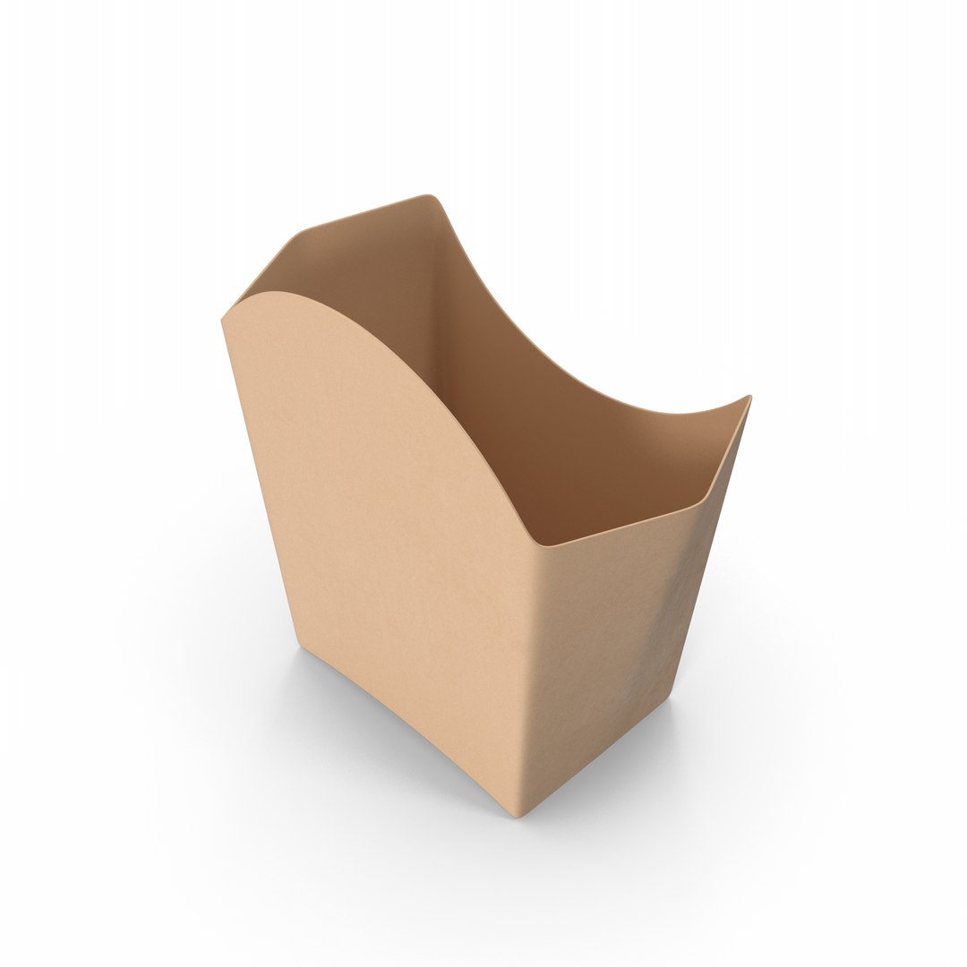French Fries Box 3D Model - TurboSquid 2058144