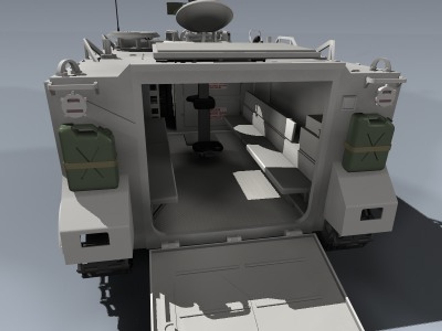 M113a1 Apc 3d Model