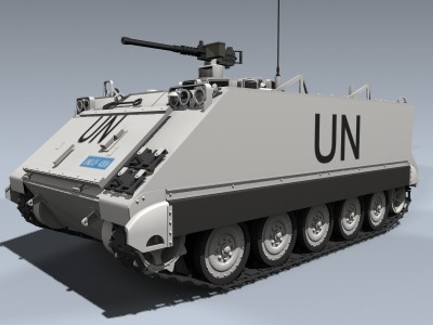 M113a1 Apc 3d Model