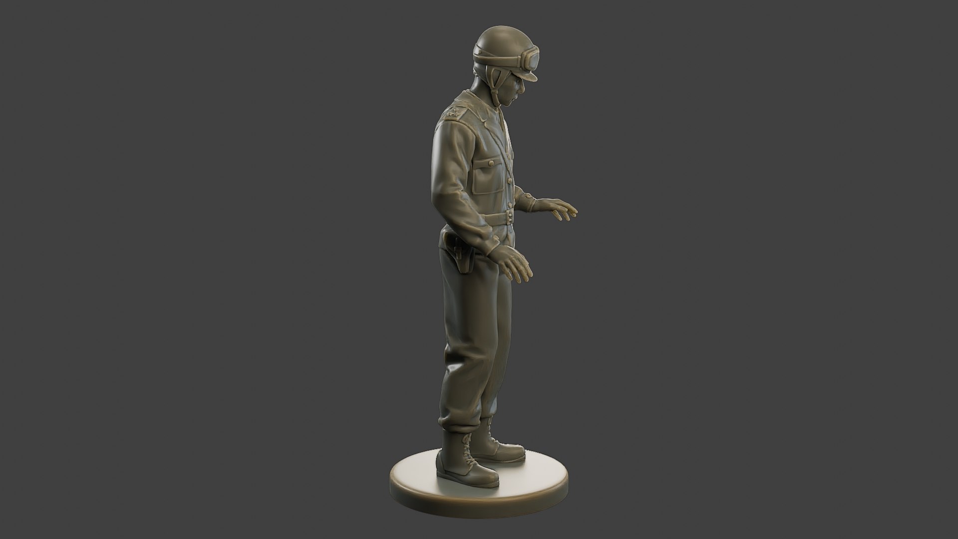 3D model CzechSlovak Communist police Motorcycle CCPM1 3 - TurboSquid ...