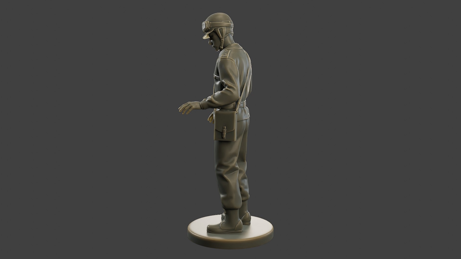 3D model CzechSlovak Communist police Motorcycle CCPM1 3 - TurboSquid ...