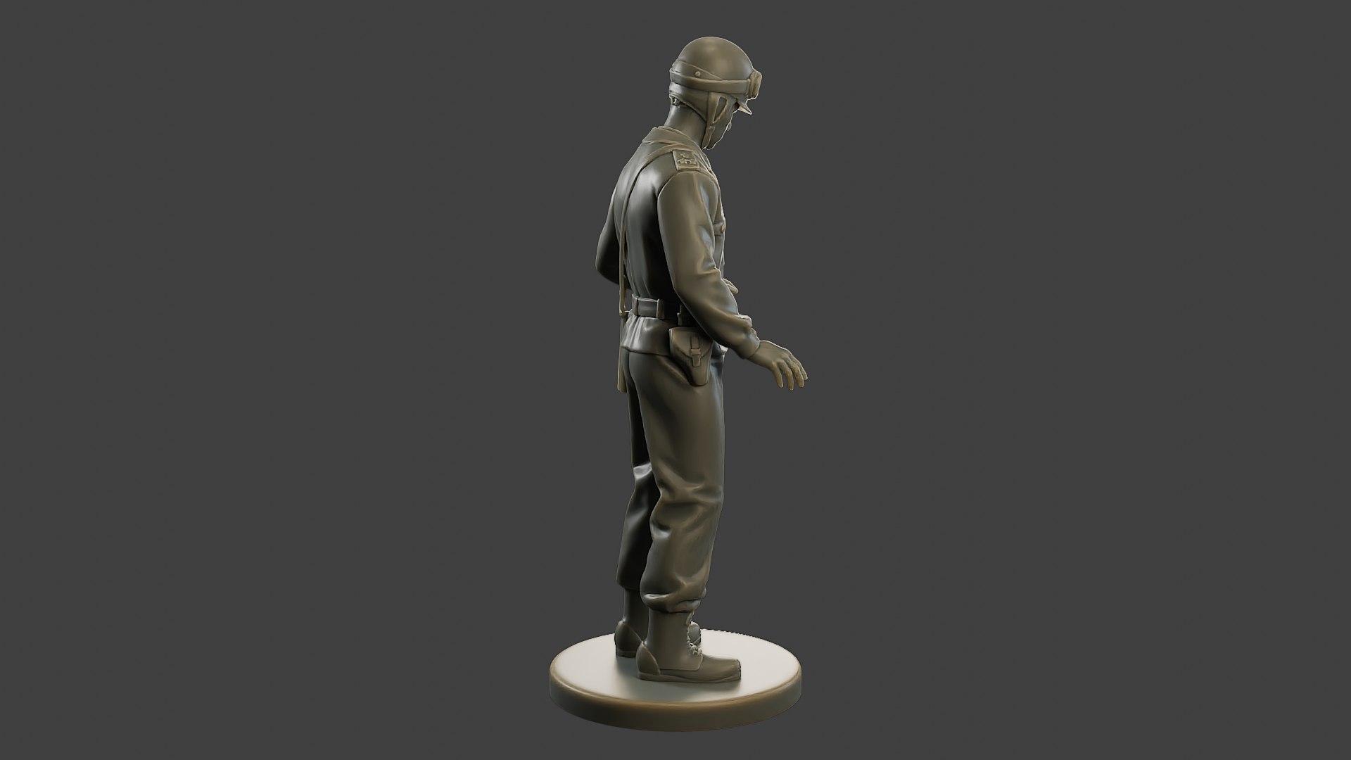 3D model CzechSlovak Communist police Motorcycle CCPM1 3 - TurboSquid ...