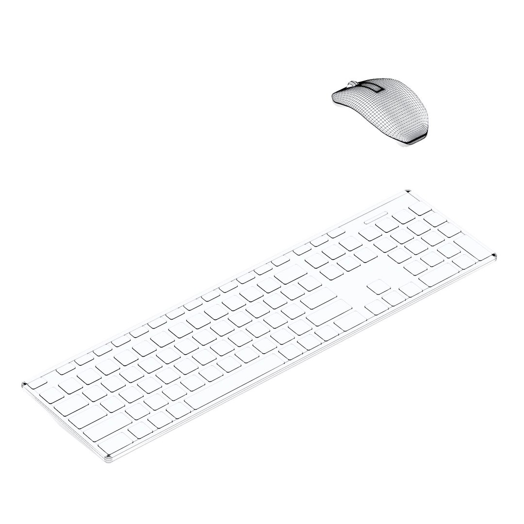 3D Wireless Mouse Keyboard - TurboSquid 1398290