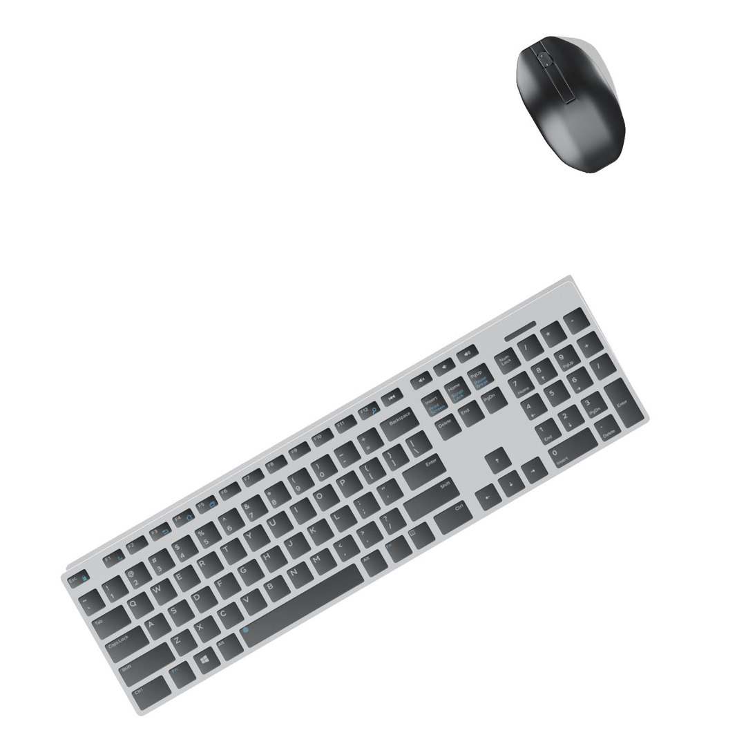 3D Wireless Mouse Keyboard - TurboSquid 1398290