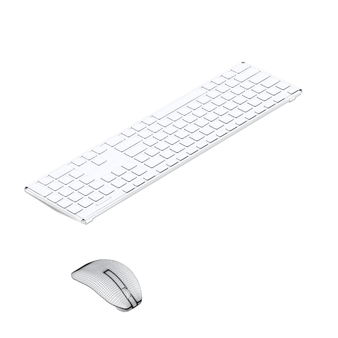 3D Wireless Mouse Keyboard - TurboSquid 1398290